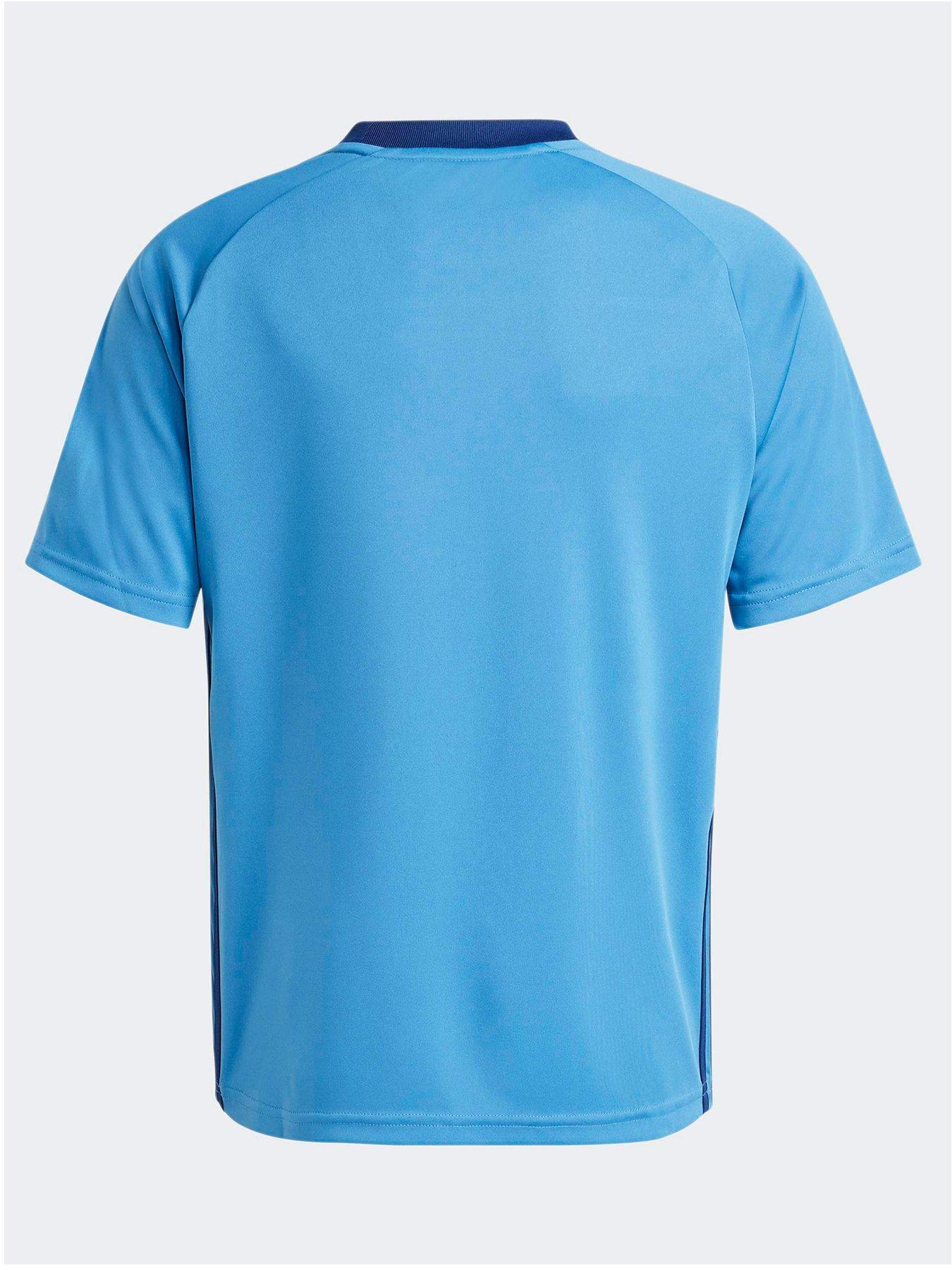 adidas Junior Tiro Football Training Jersey - Blue | Very