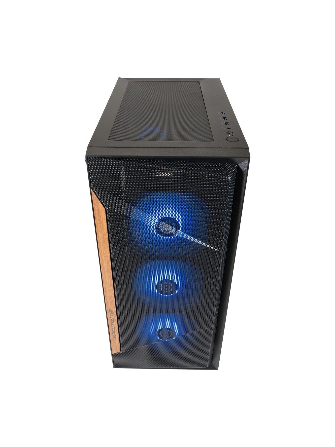 CyberPower PC Gaming Desktop Bundle - AMD Ryzen 5 5500, GeForce RTX ...
