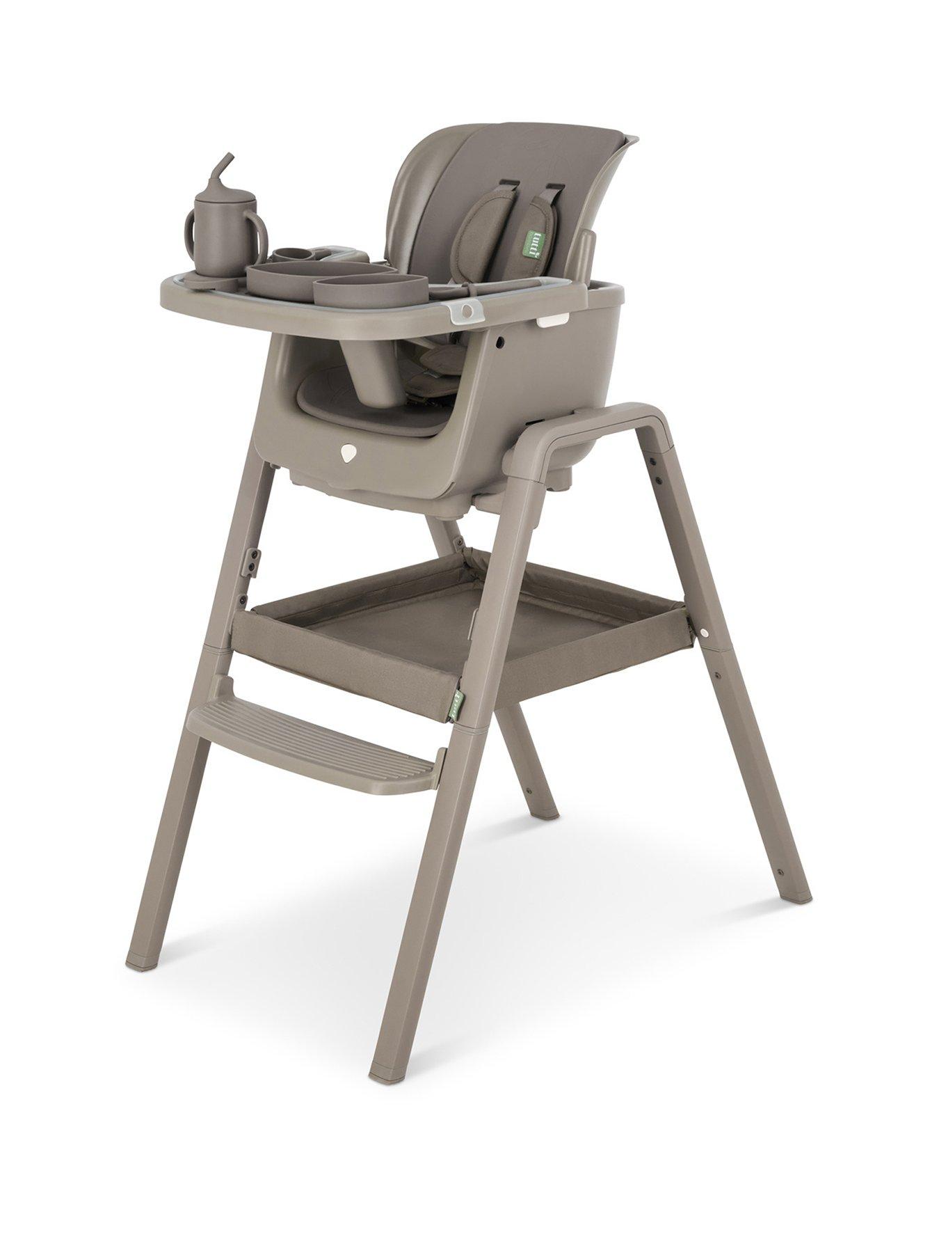 Tutti Bambini Nova Maison Highchair & Accessory Pack - Truffle/Cocoa | Very