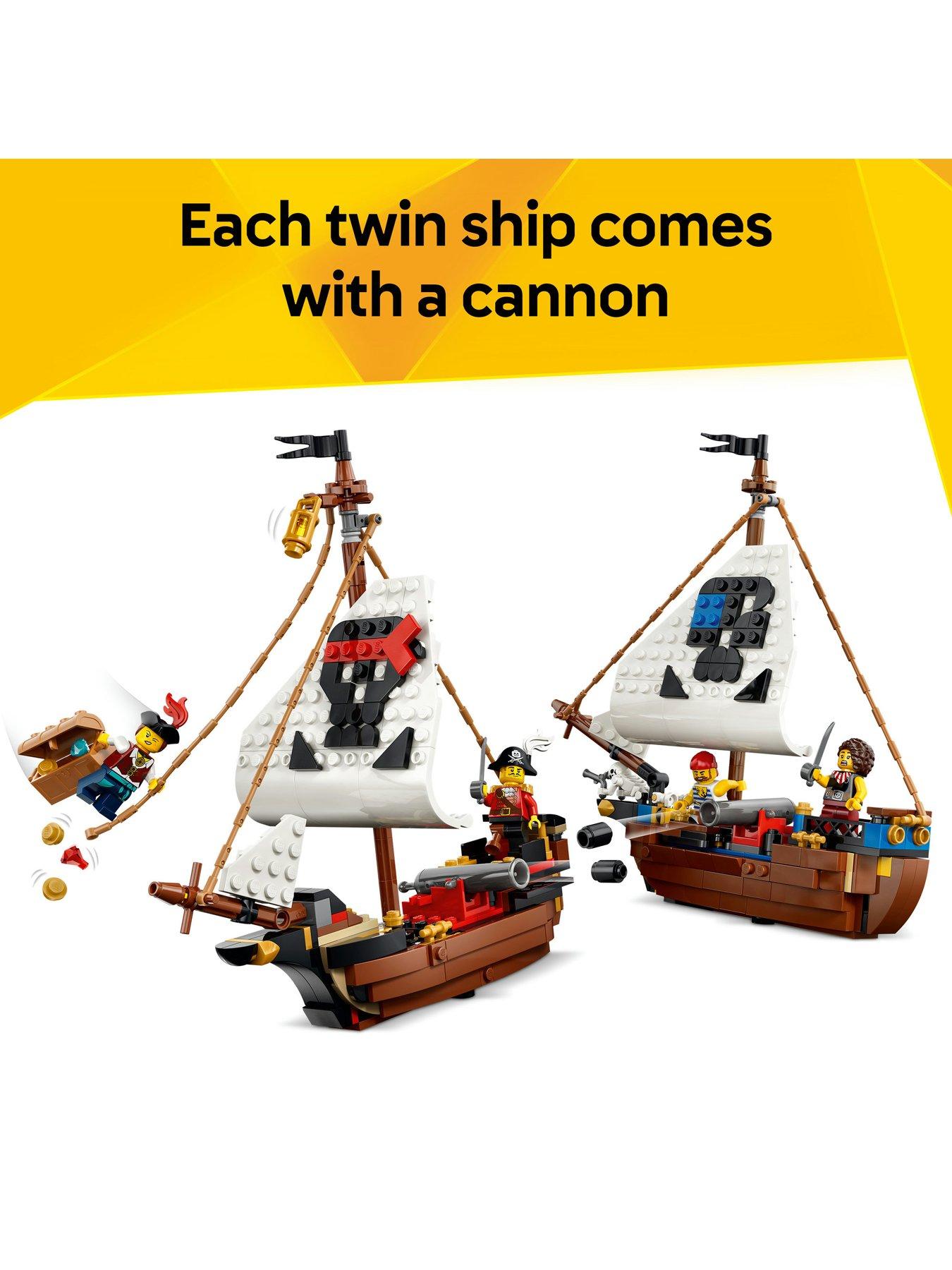 LEGO Creator 3 in 1 Iconic Pirate Ship 31387 | Very