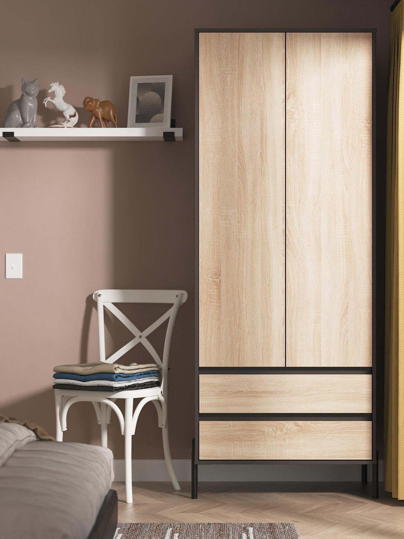 SWIFT Raina 2 Door 2 Drawer Wardrobe Ready Assembled | Very