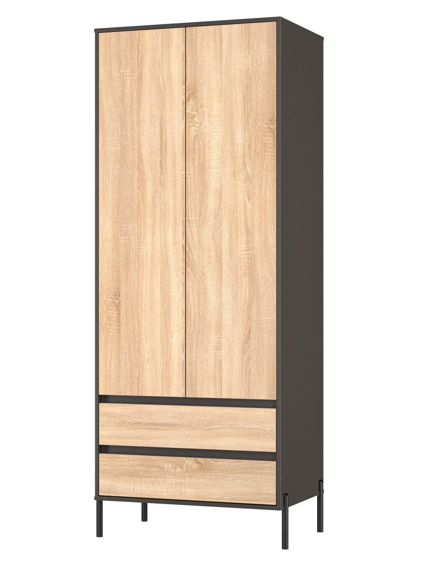 SWIFT Raina 2 Door 2 Drawer Wardrobe Ready Assembled | Very