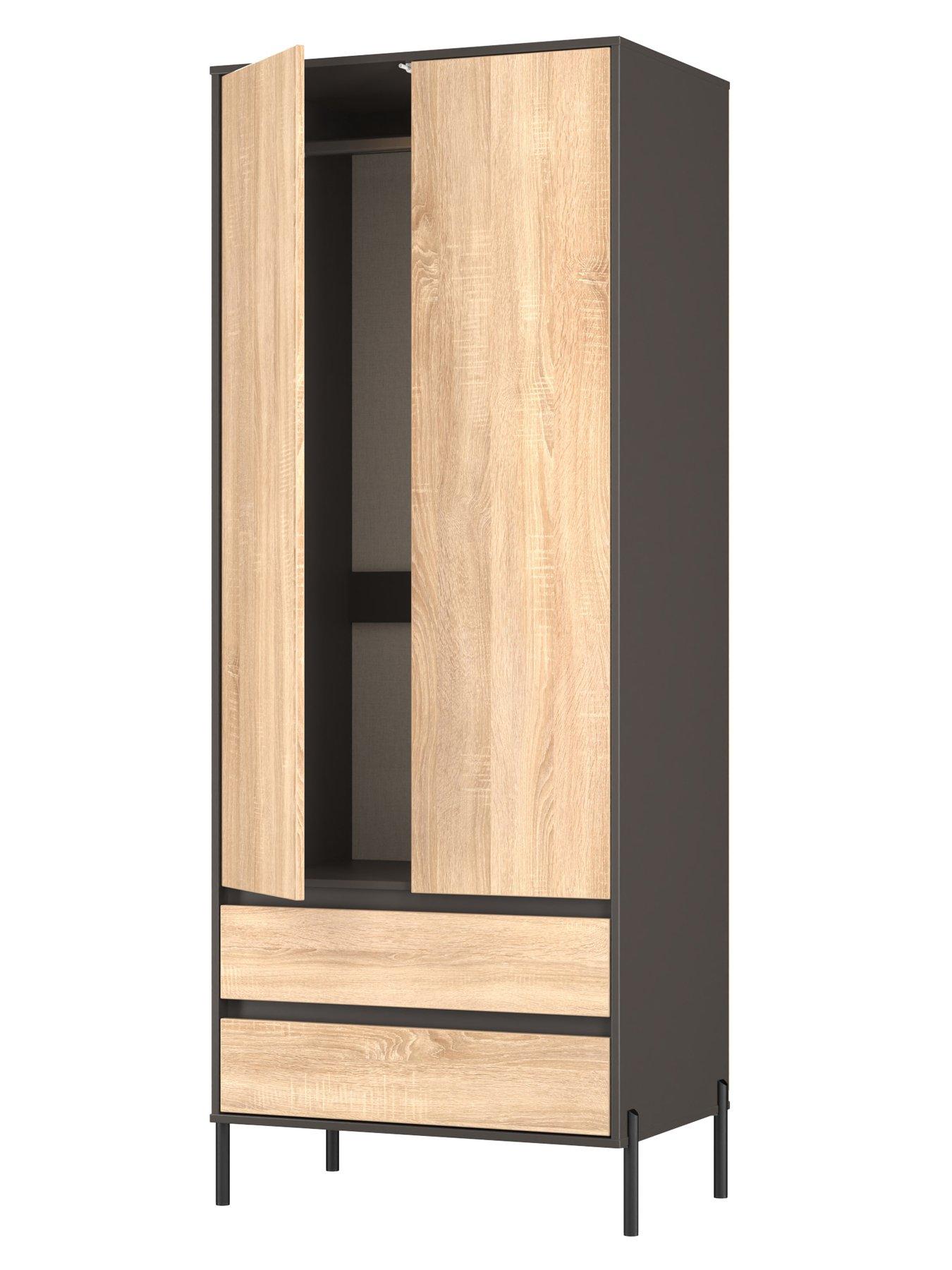 SWIFT Raina 2 Door 2 Drawer Wardrobe Ready Assembled | Very