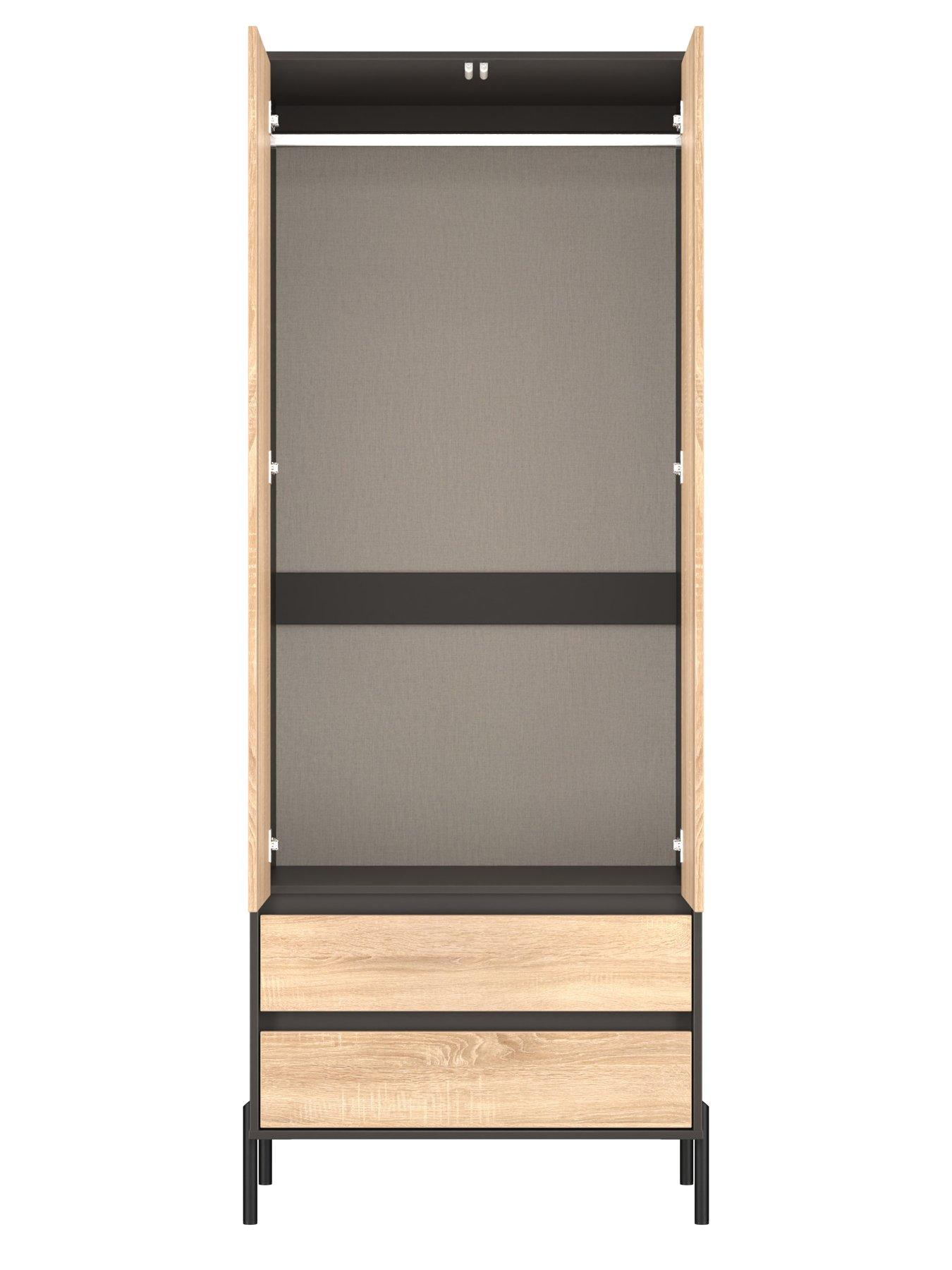 SWIFT Raina 2 Door 2 Drawer Wardrobe Ready Assembled | Very