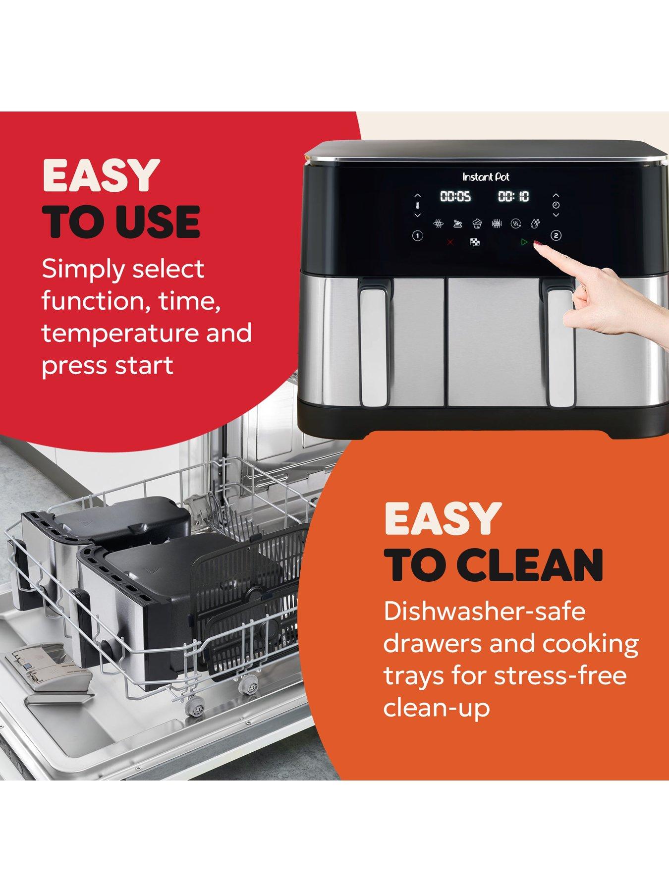 Instant Pot Vortex Dual 11L PFAS-Free Air Fryer | Very