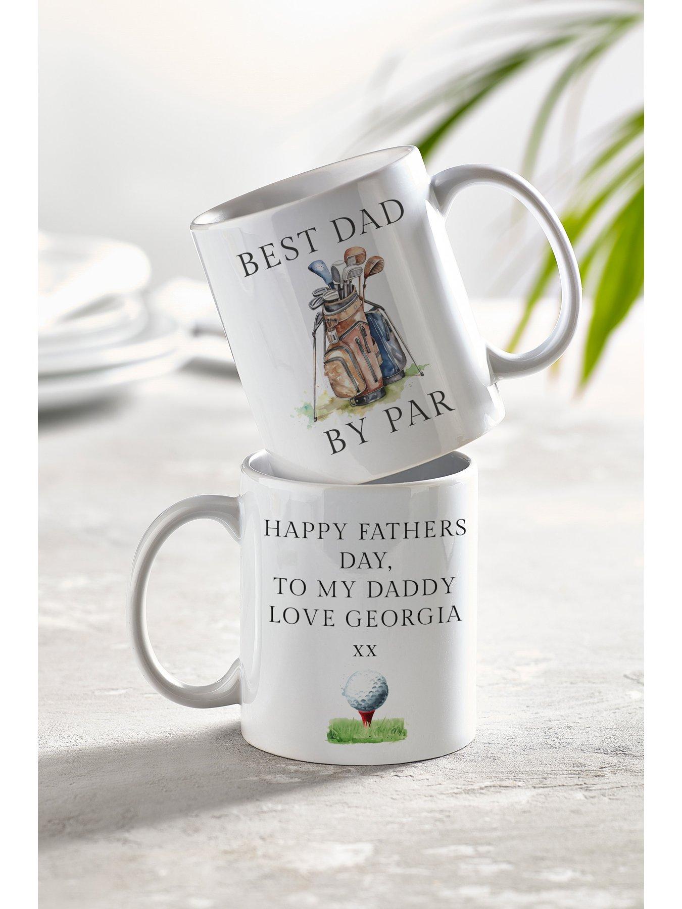 Love Abode Personalised Golf Mug & Coaster Set | Very