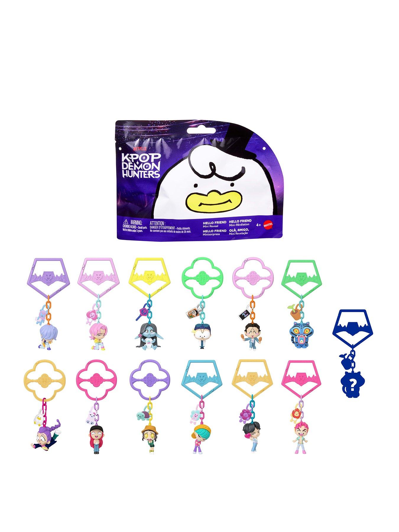 K-Pop Demon Hunters Hello Friend Mini Reveal Collectible Keychain ...