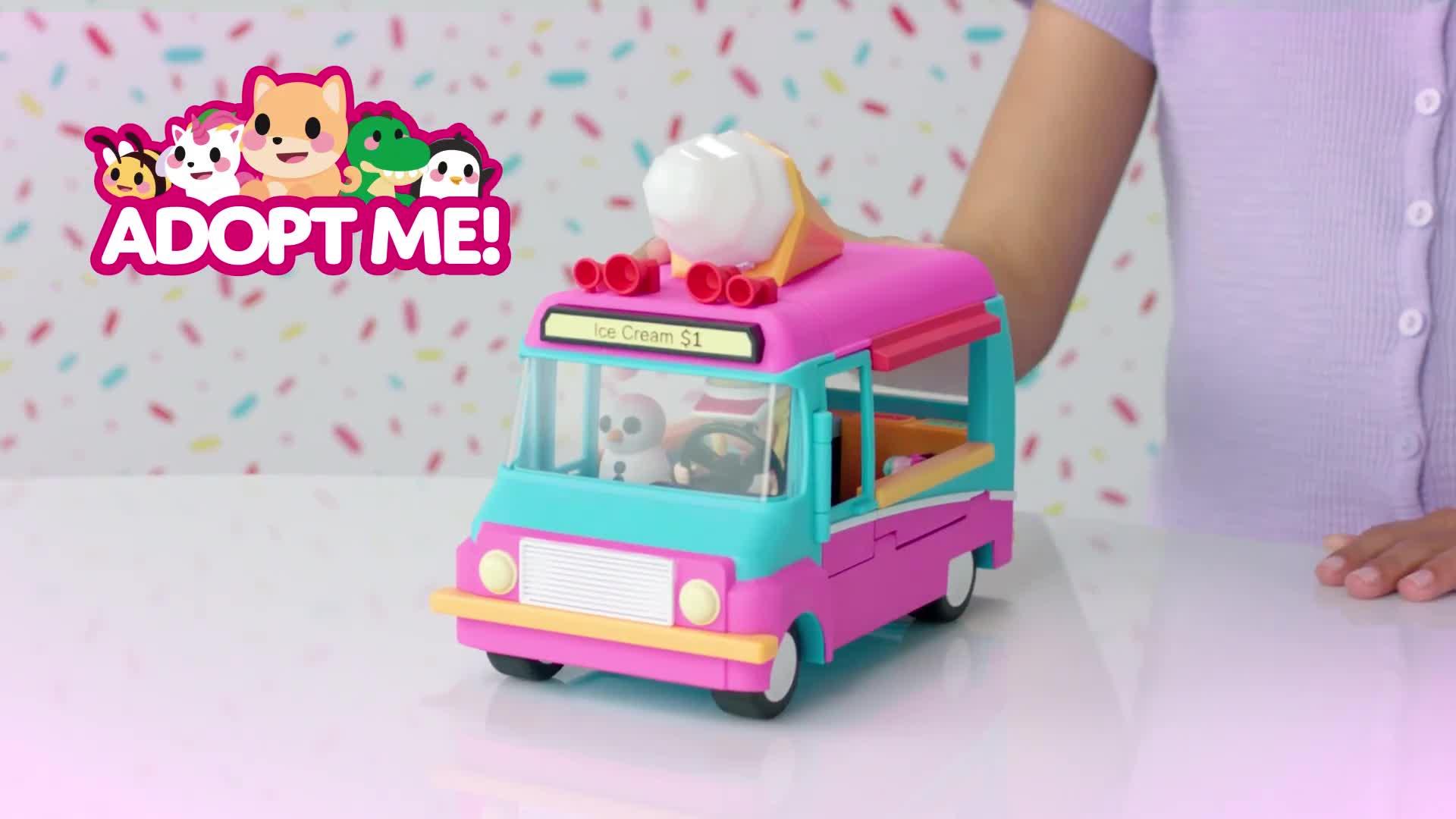 Adopt Me Adopt Me! Ice Cream Truck - Transforming Vehicle with Lights ...
