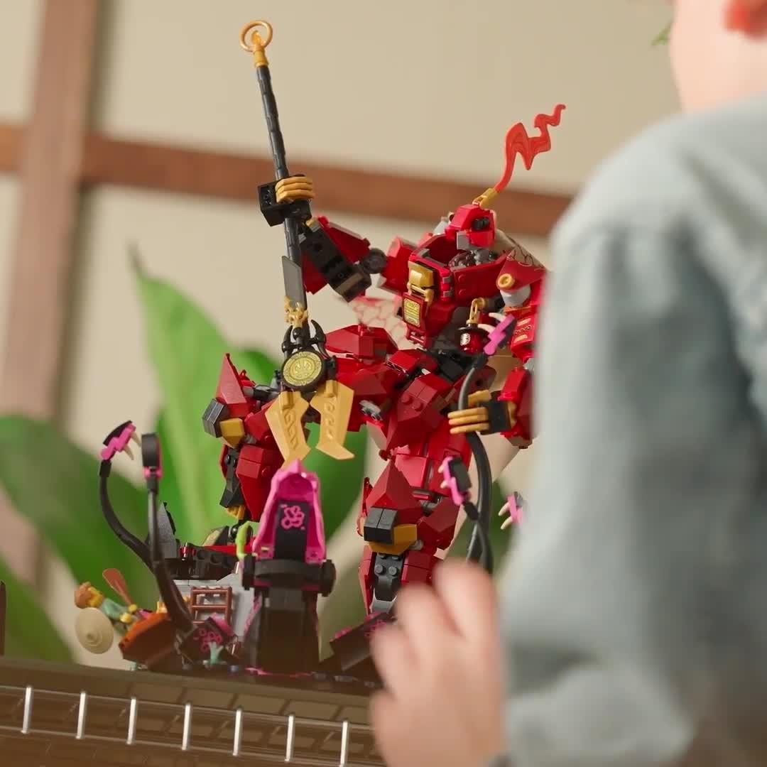 LEGO Ninjago The Fire Knight Mech Toy Building Set 71846 | Very